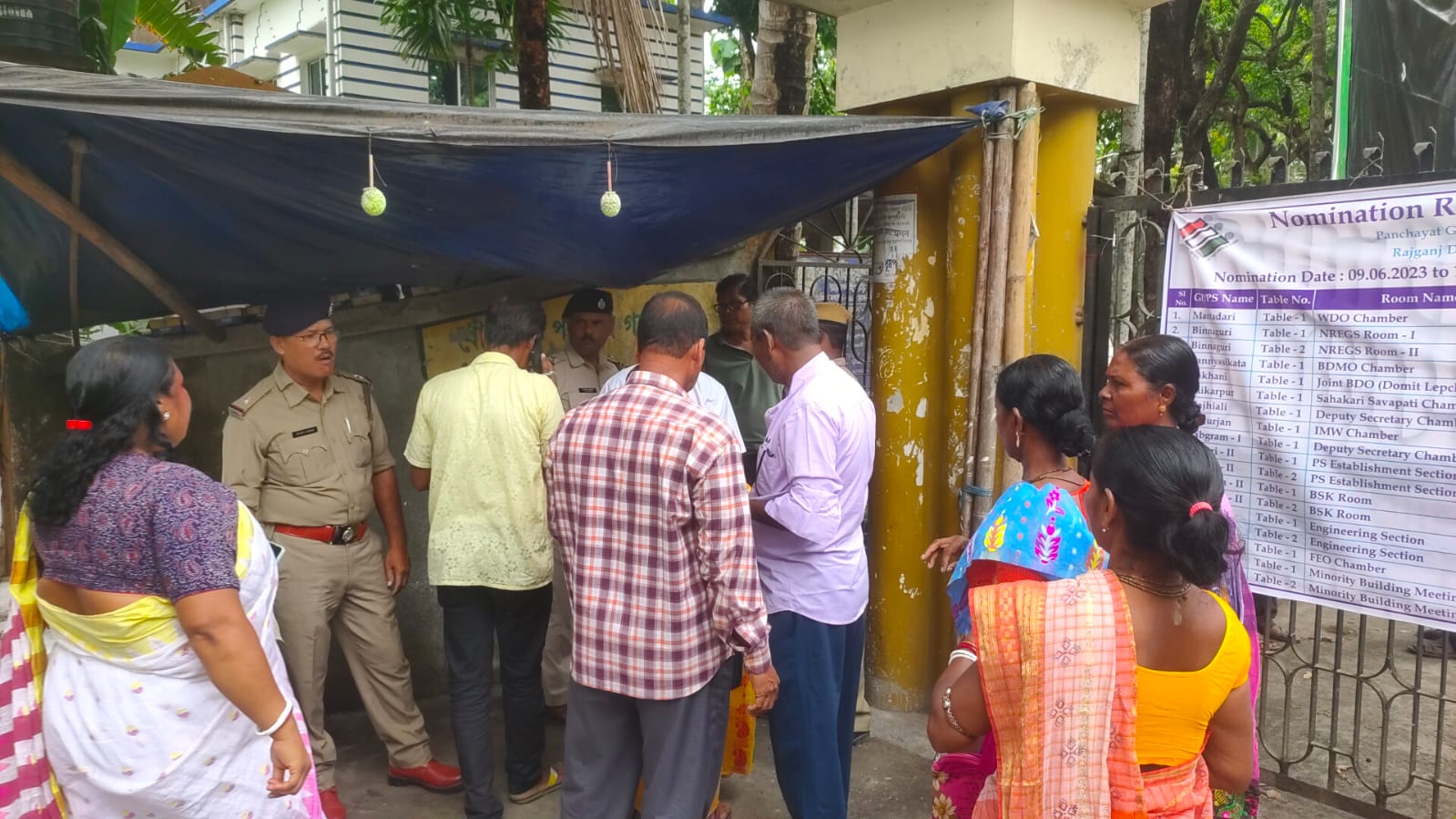 Panchayat Polls 2023: Nomination process completed smoothly in Rajganj ...
