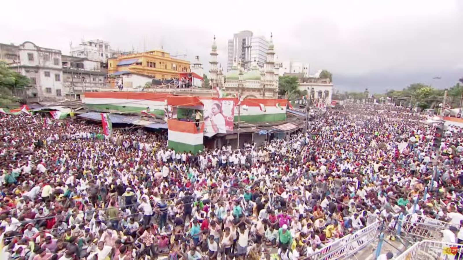 Thousand of TMC supporters throng Kolkata for 21st July rally - Siliguri Times | Siliguri News ...