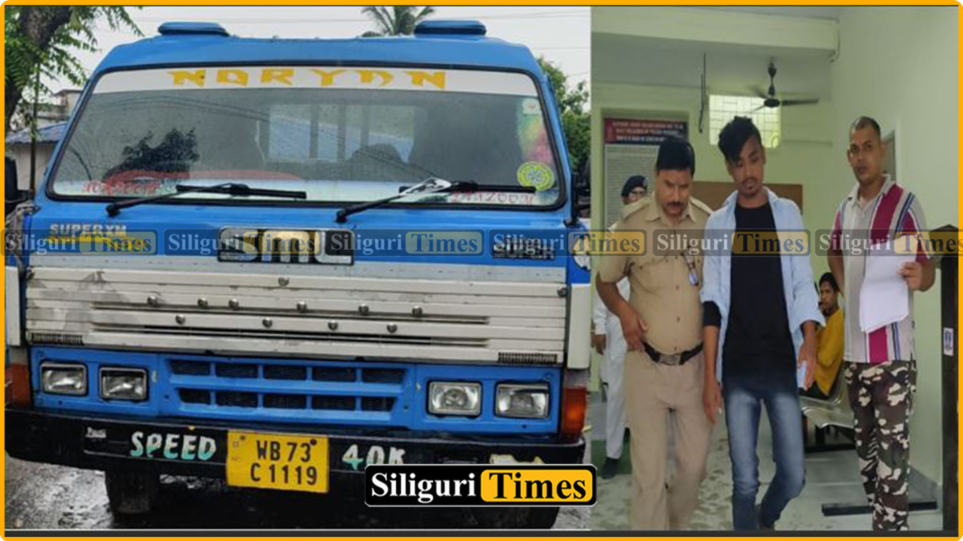 Stolen truck recovered and suspect arrested by Matigara Police in swift ...