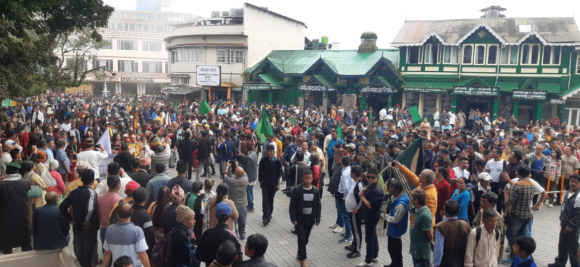 GNLF celebrates Rashtriya Gorkha Bonbo Mahotsav in Darjeeling ...