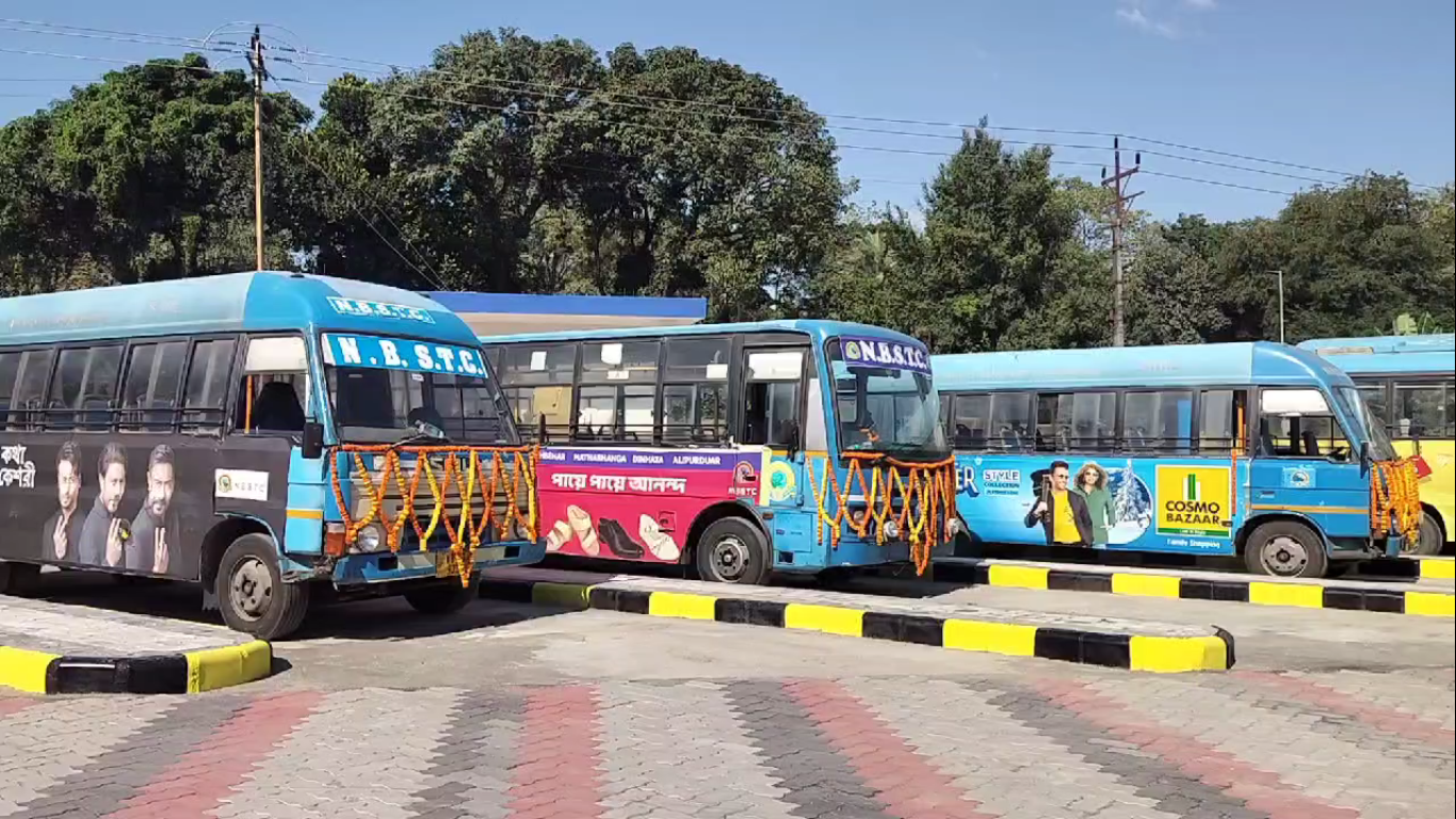 N.B.S.T.C. inaugurates new bus stand in Siliguri's Tinbatti More ...