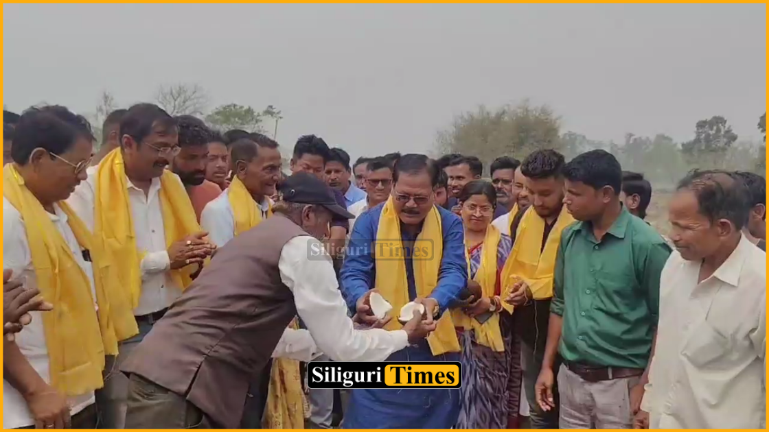 Rajganj MLA Khageswar Roy lays foundation stone for new bridge over ...
